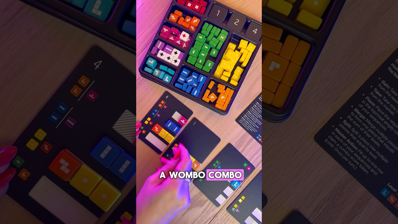 Project L vs. Square One – My Shelf Just Got Hotter 🔥🧩 #boardgames