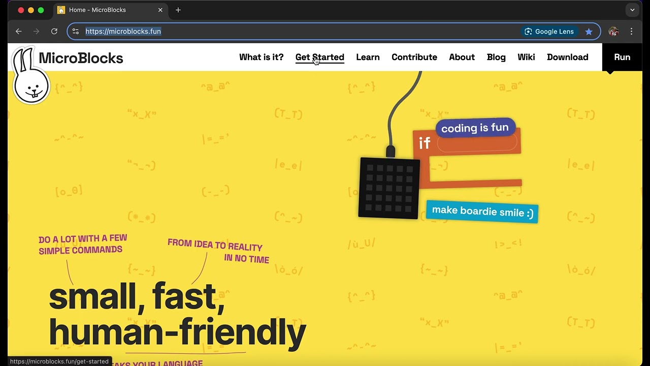 Getting Started with MicroBlocks