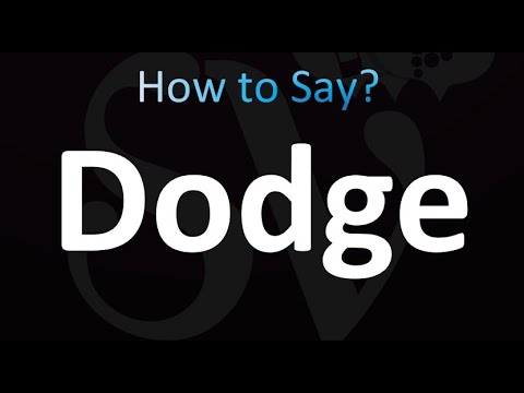 How to Pronounce Dodge (Correctly!)