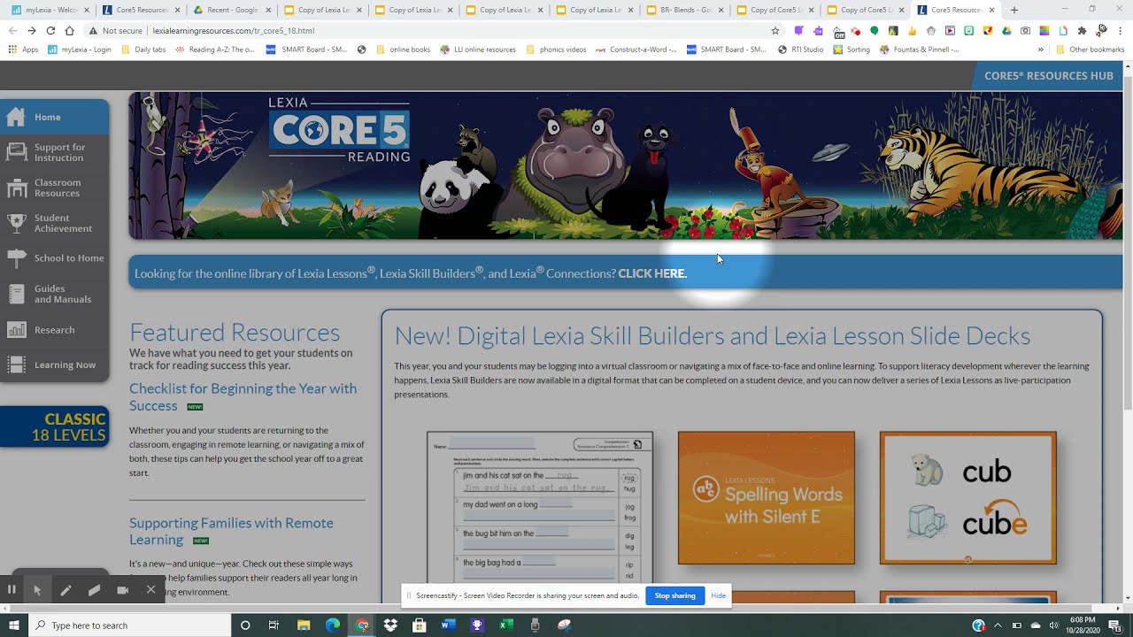 Lexia Skill builders