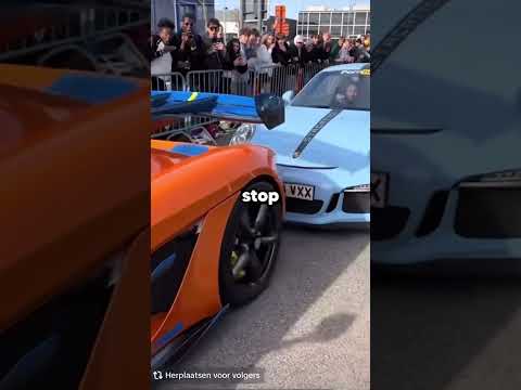 Koenigsegg Jesko Gets Rear Ended π€―