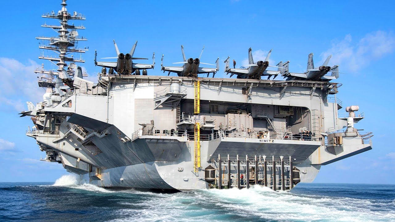 Inside the World's Largest Aircraft Carrier Ever Built