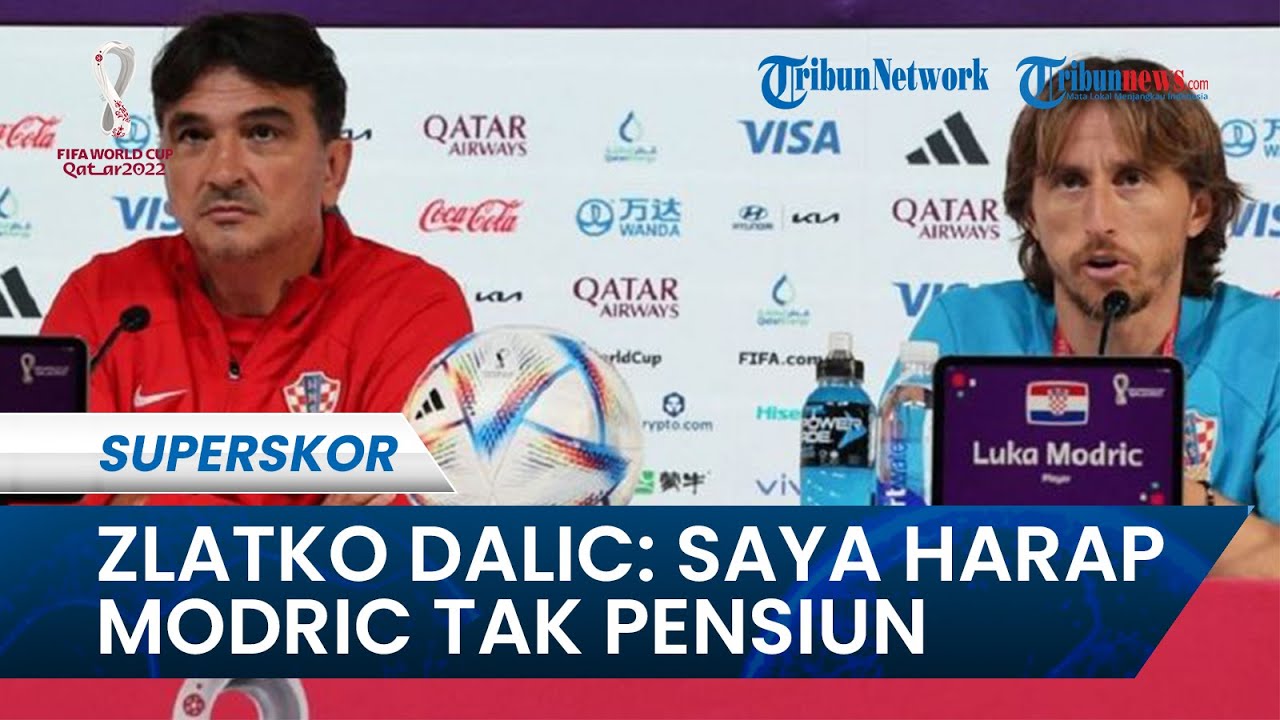 Harapan Besar Pelatih Kroasia Zlatko Dalic ke Luka Modric: Tak Pensiun ...