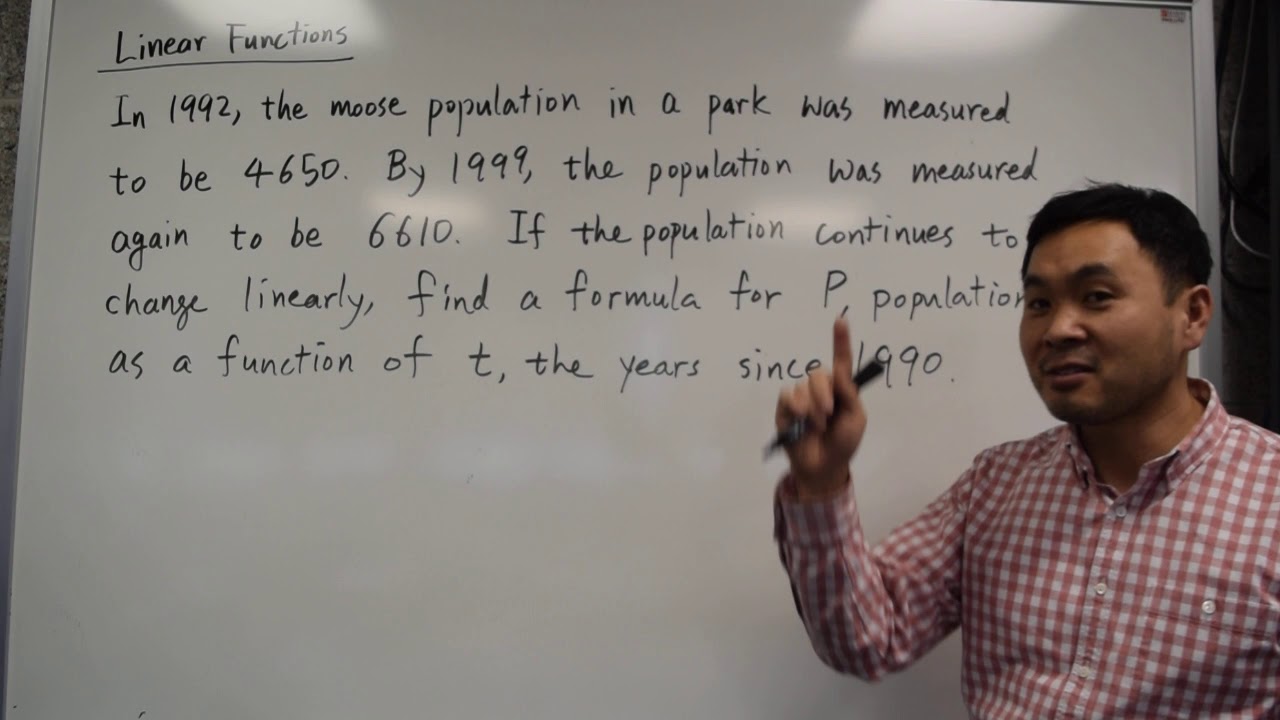 Linear Function word problem