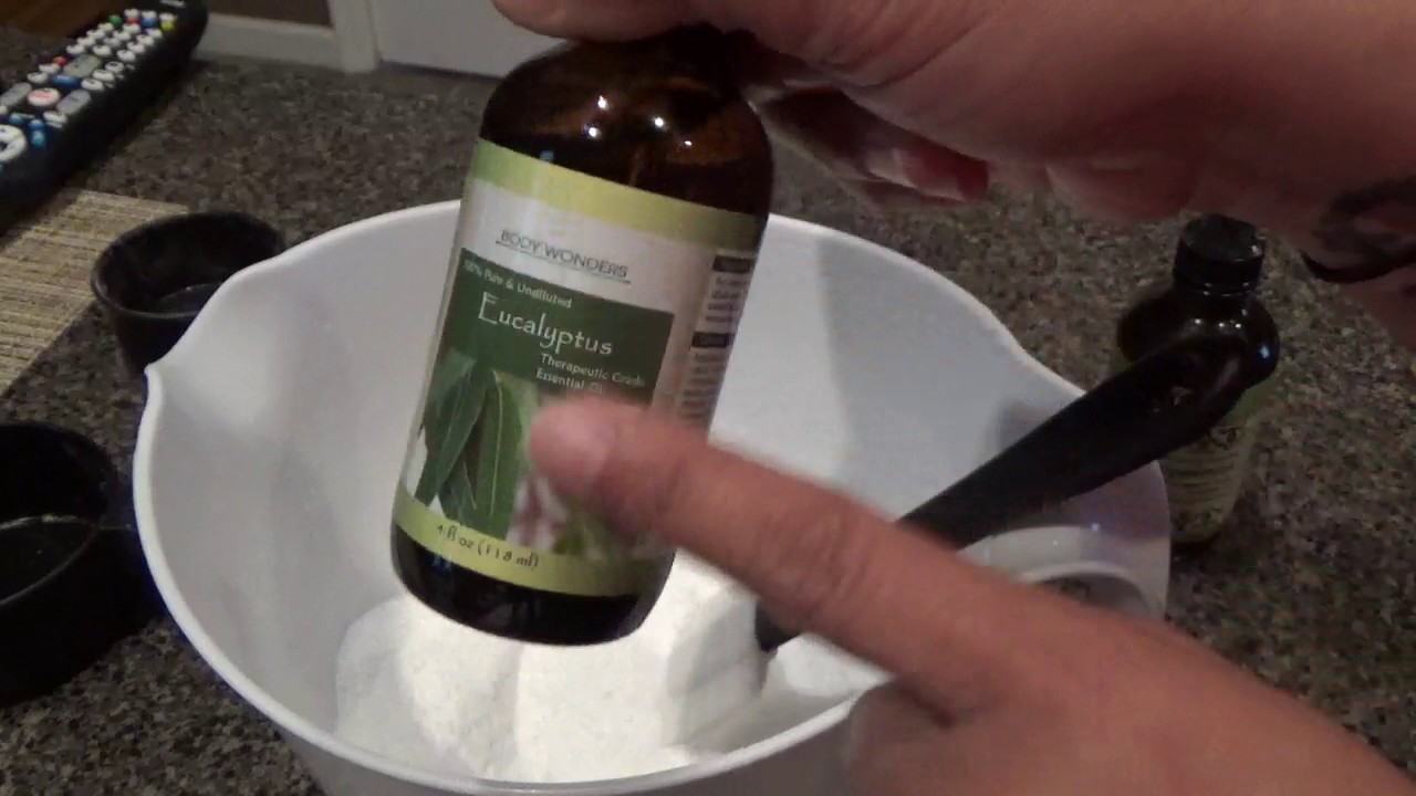 DIY Sinus Relief Bath Soak