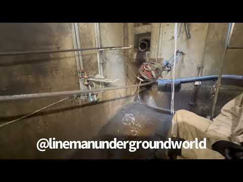 Disking and swabbing and maybe mandrill the duct part A