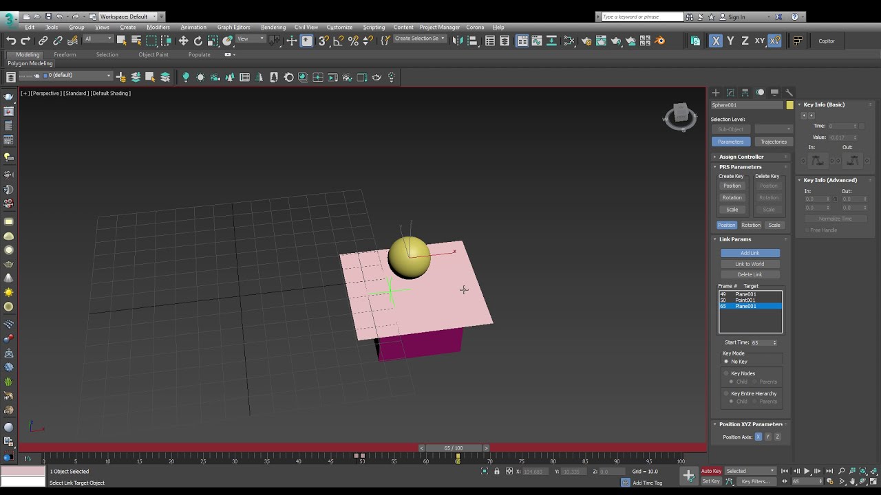 Link Constraint Autodesk 3ds Max tips