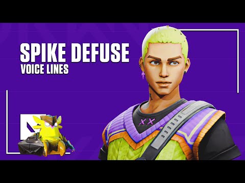 Valorant - All Spike Defuse Voice Lines