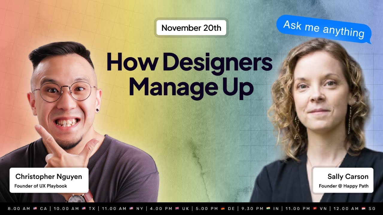 How Designers Manage Up AMA with Sally Carson