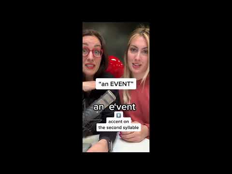 How to pronounce AN EVENT? | English Grammar Pronunciation