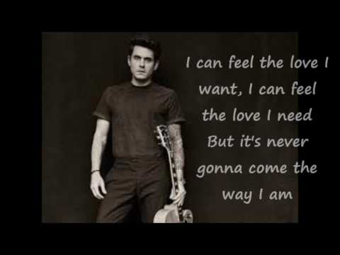 In the blood - john mayer (lyrics)