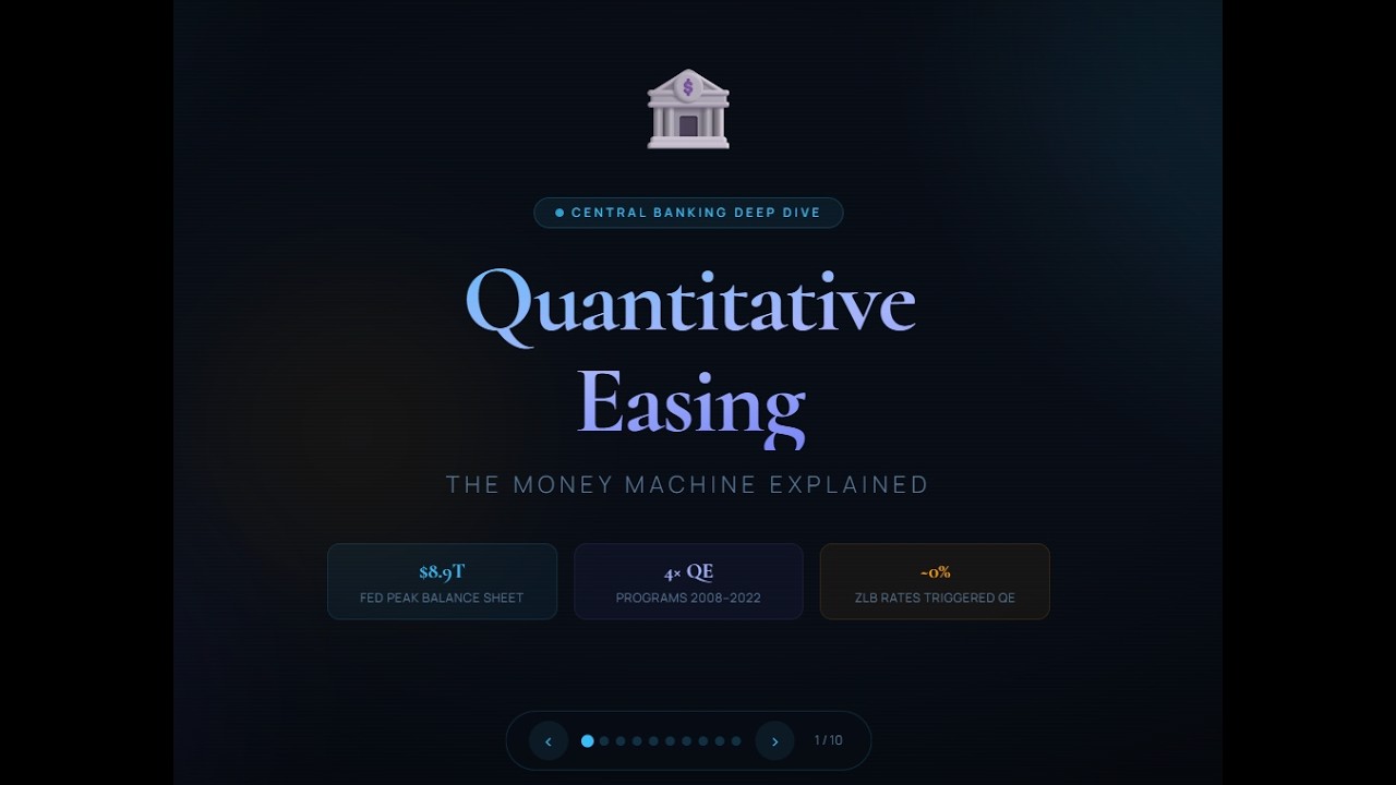 What is Quantitative Easing? (QE Explained Simply)