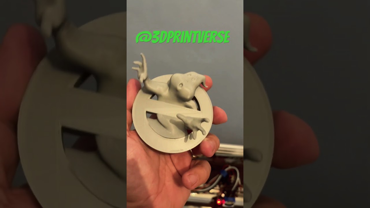Ghostbusters … #ghostbusters #whoyougonnacall #3dprinter #3dprinting #stampa3d #logo