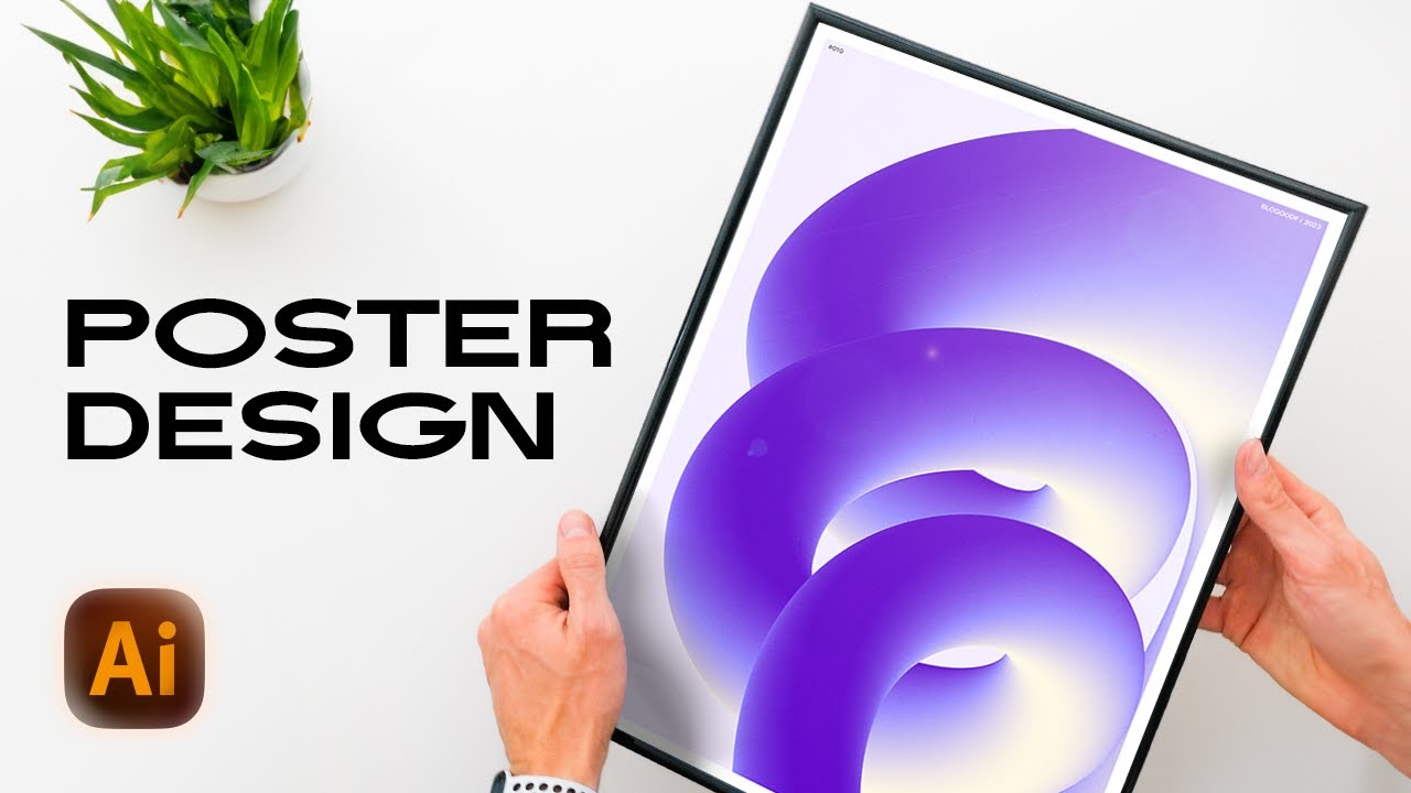 My Poster Collection | Illustrator Graphic Design Process from Start to Finish