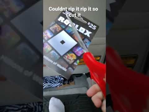Ripped Roblox Gift Card