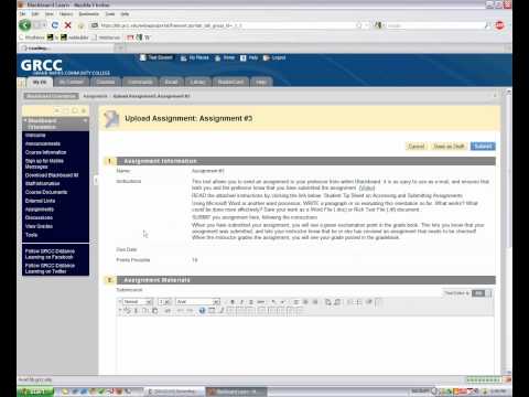 Blackboard Basics for Students