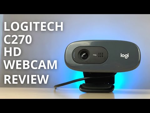 Logitech C270 Webcam Review in English | HD Webcam Installation, Setup and Review