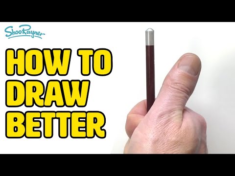 How to use a pencil to get drawing proportions correct – Shoo Rayner