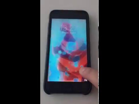 iPhone 6S Live Wallpaper Goku Super Saiyan God Super Saiyan - Dragon Ball Super