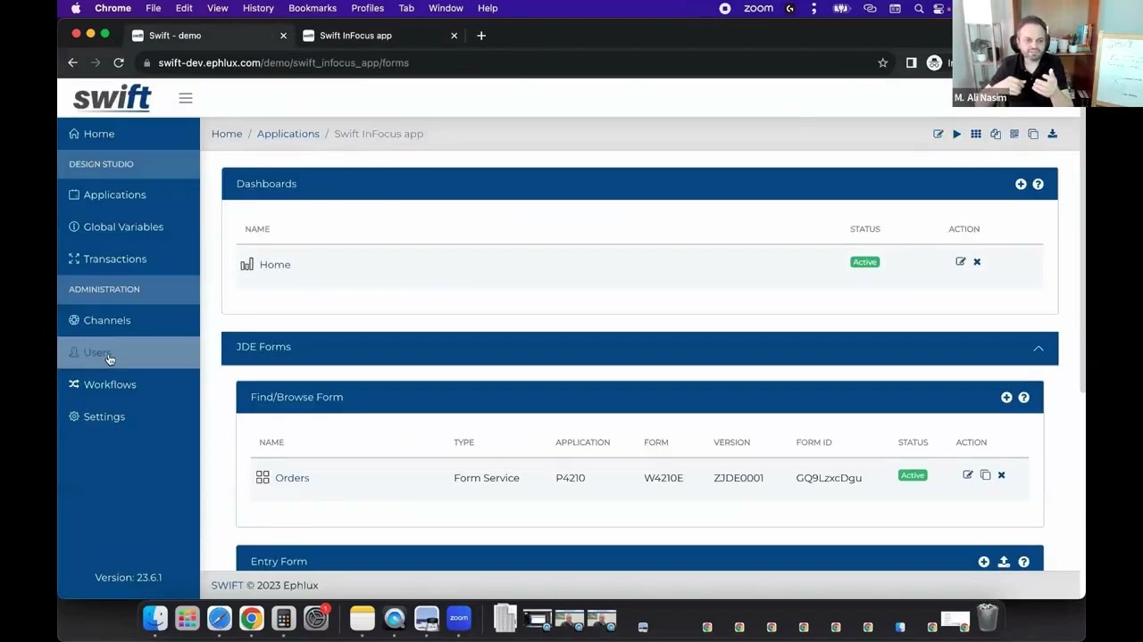 Swift + JD Edwards = Drag, drop, done!