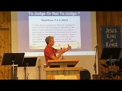 To Judge or not to Judge | Peoples Church Two-Mountains