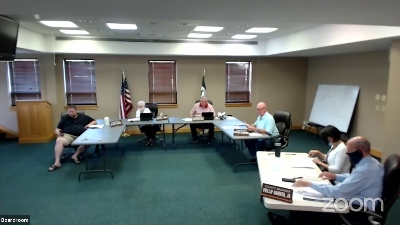 Avery County Commissioners Meeting 7-6-20