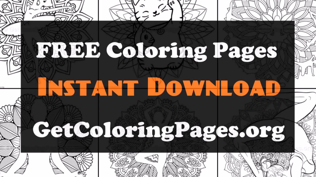 Mandala coloring pages free printable