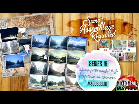 Mixed Media Mayhem | #30dscbl - Friends