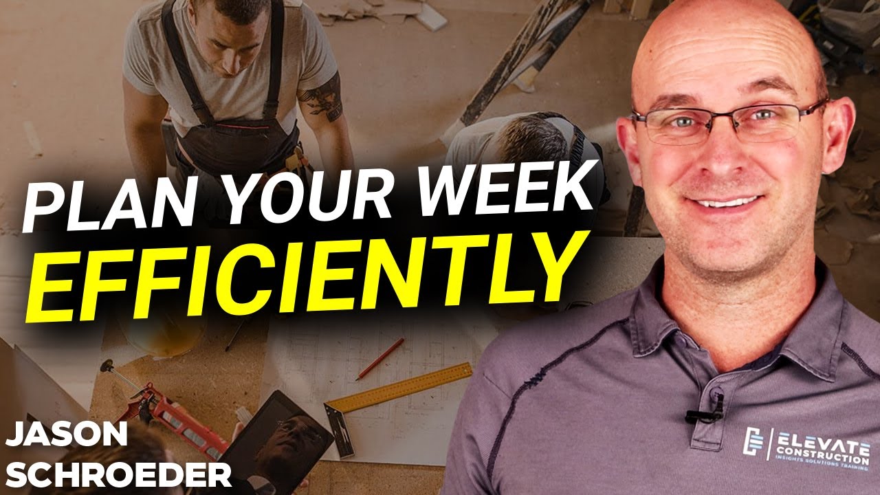 What Is A Weekly Work Plan In Construction?