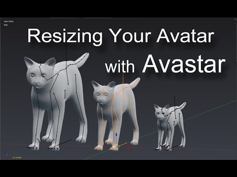 Resizing Your Avatar with Avastar - Tinies & Giants