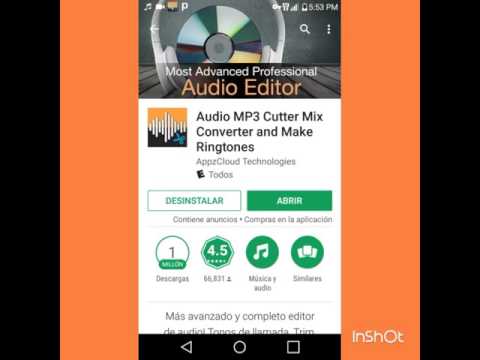 Editor de Audio mp3 mix