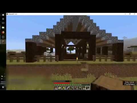 Sheep or Horse Stable Minecraft Map