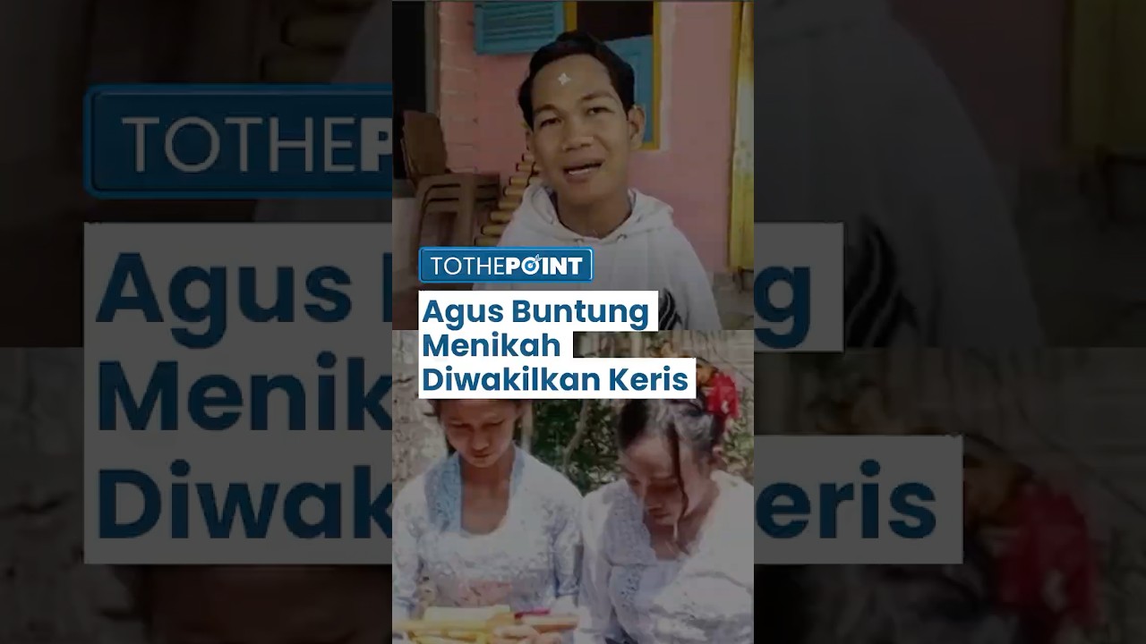 Pernikahan Agus Buntung di Penjara, Menikah Diwakilkan Keris dengan Adat Bali, Ini Sosok ...