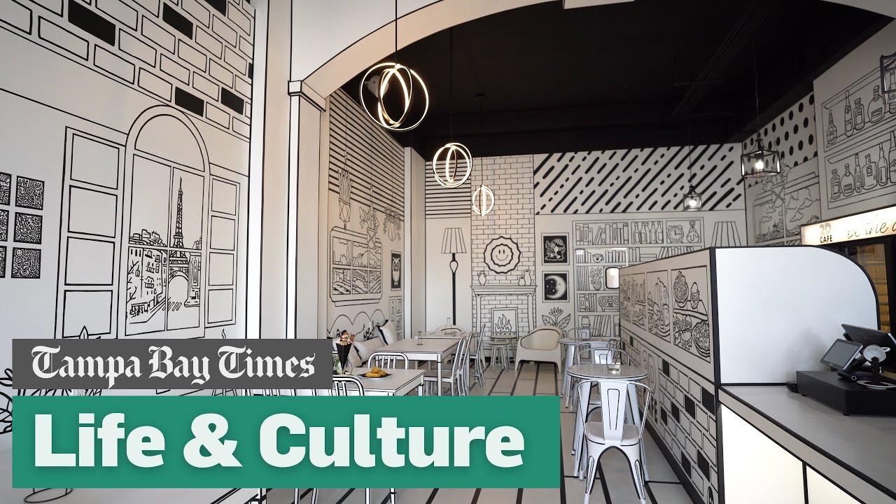 Inside St. Petersburg’s new 2D Cafe