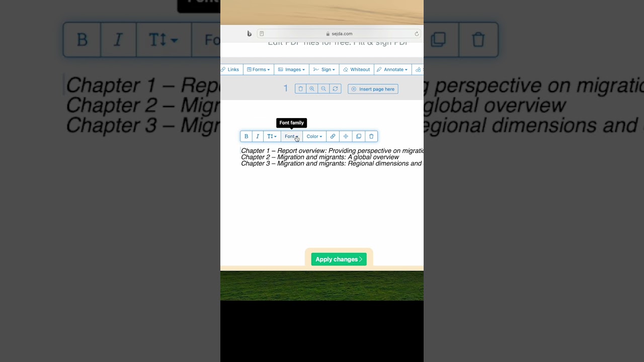 How to Create Clickable Table of Contents in PDF Online Free? # #editpdf#pdf #freetools #howto