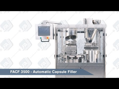 FACF 3500 Automatic Capsule Filling Machine | LFA Capsule Fillers