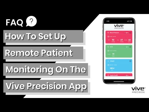How to Set Up Remote Patient Monitoring on the Vive Precision App