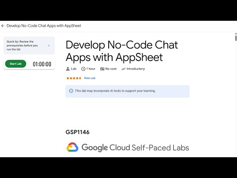 Develop No Code Chat Apps with AppSheet | Level Up Module | Step-by-Step Full Working Solution ✅
