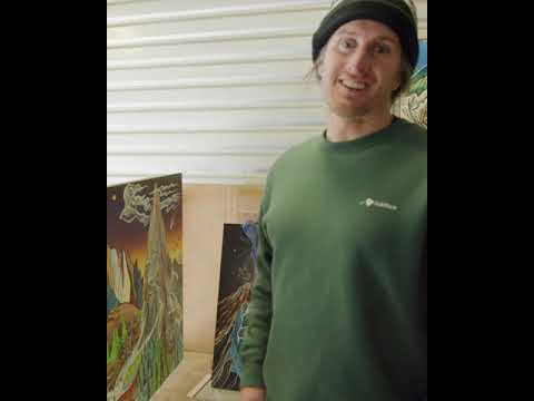 Pod LTD Artist Series Wakesurf Board