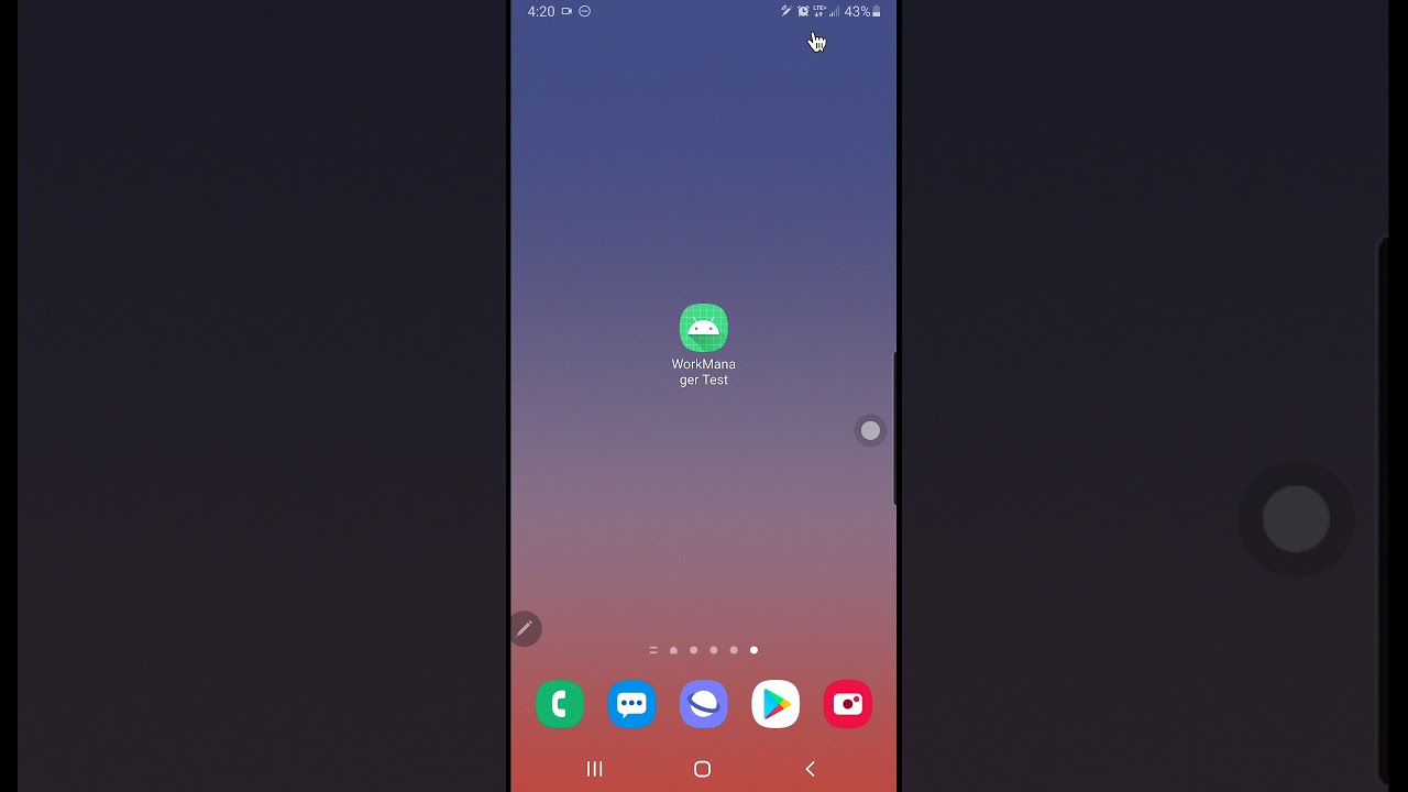 Android WorkManager One Time Repeating (demo)