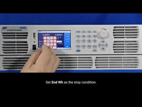 APM DC Loads Battery Discharge Test Function