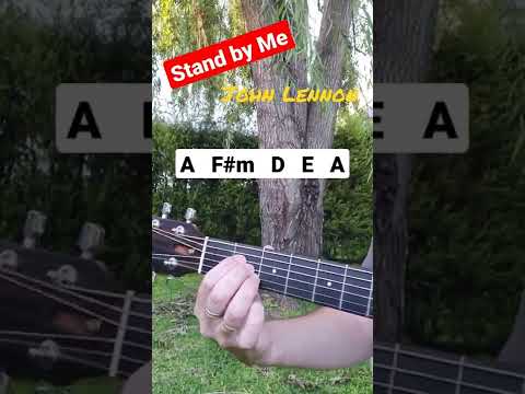 Stand By Me - John Lennon Acoustic Guitar Chords Tutorial #1