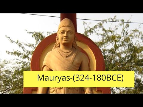 Mauryas/Mauryan Empire/Chandra Gupta Maurya/Kautilya.