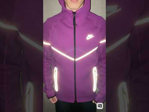 Зип Худи Nike Tech Fleece Reflective Fuchsia #drilly #ukdrip #ukdrill #nike #fashion #airforce1