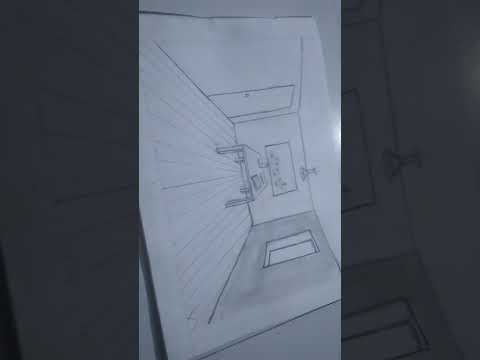 Prospective drawing | One point dawing | Short | Limitless Art With Jayesh