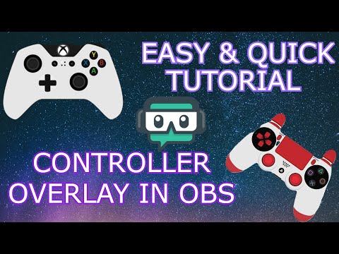 EASIEST WAY ON HOW TO ADD CONTROLLER OVERLAY IN STEAMLABS OBS