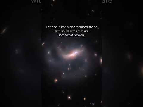 Hubble Images Supernova in Distant Spiral Galaxy 🎆 #galaxies