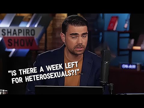Ben Shapiro Complains That There Is Not Enough Representation Of Heterosexual People