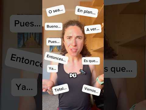 Learn Spanish FILLER WORDS🇪🇸 #learnspanish #spanishtips #spanishforgermans #spanishcourse