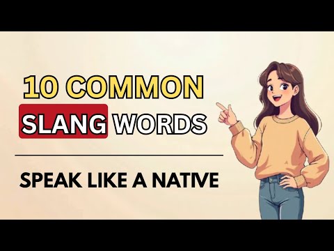 Learn English With Podcast | 10 Common Slangs you MUST know | Ep. 20